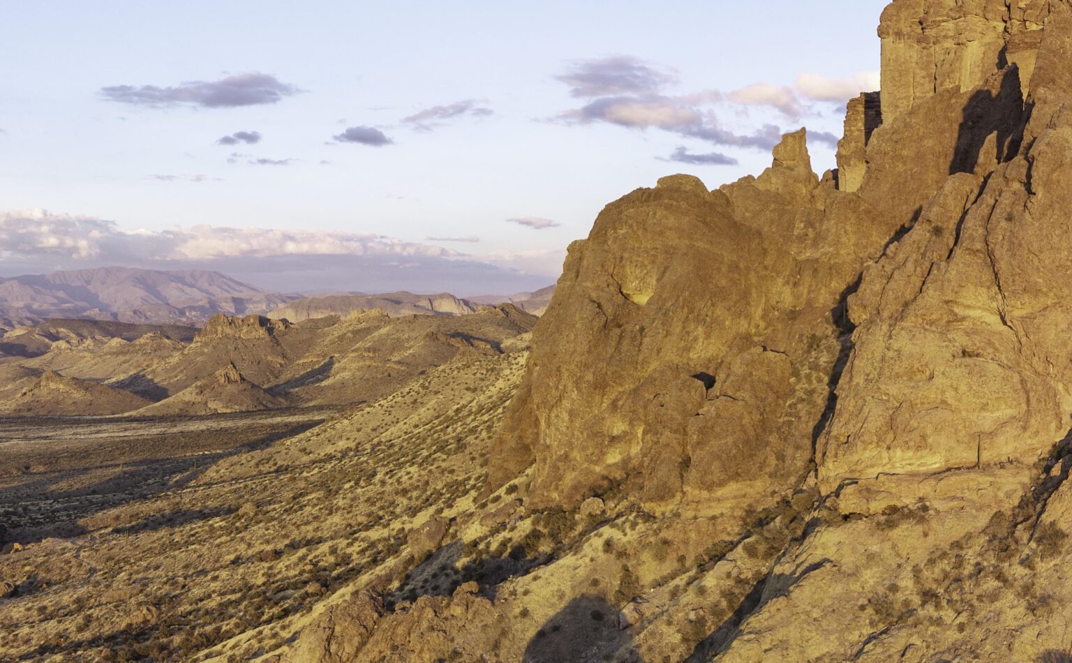 Sunset in the Superstition Mountains | Kevin Oke Photography